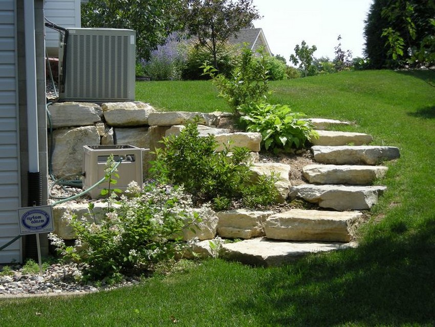 Landscape Design Garden Stairs | DIY & Crafts
